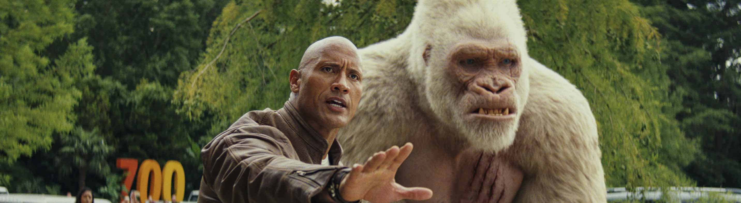 Crítica: 'Proyecto Rampage'. Adaptación del juego con Dwayne Johnson.